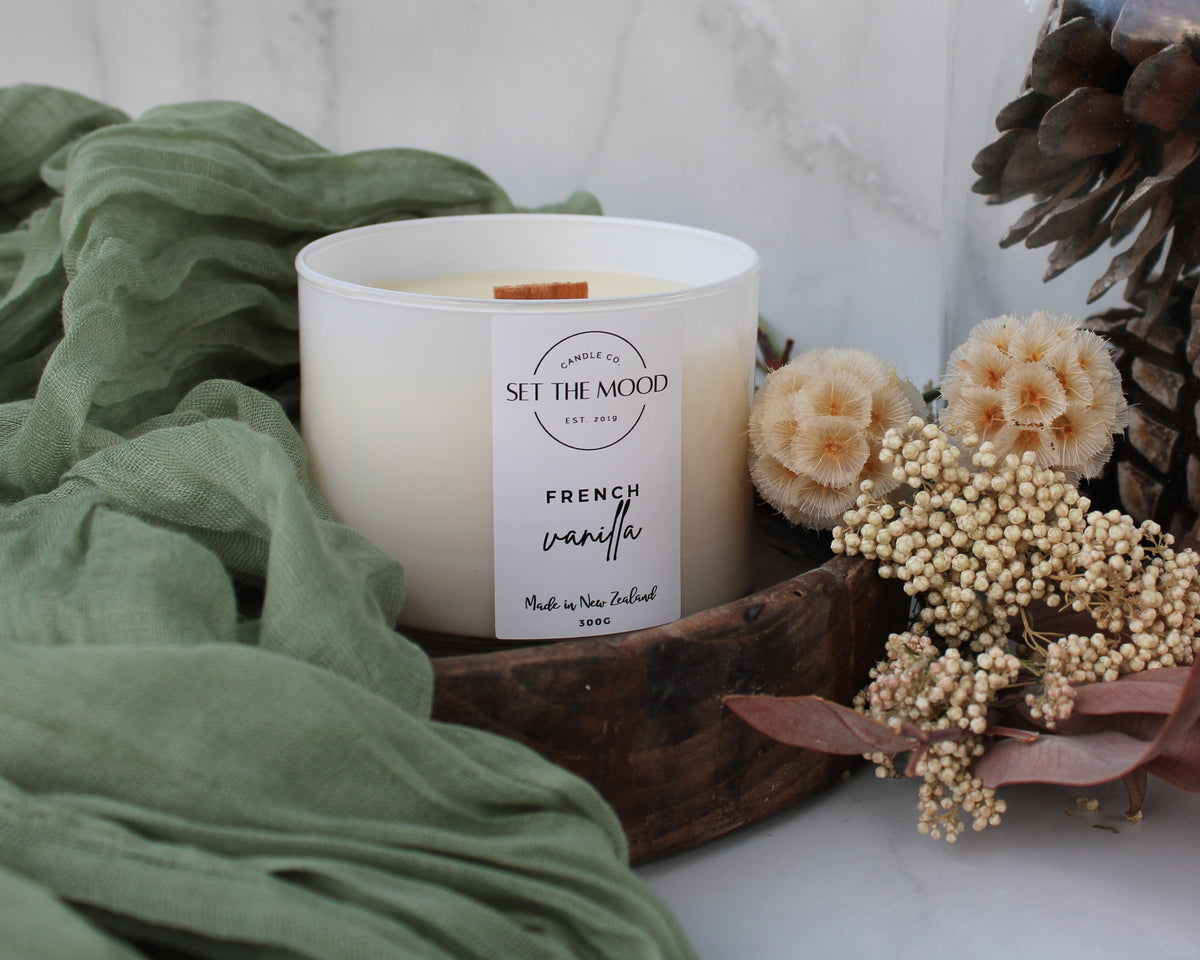 French Vanilla Candle – Set The Mood NZ